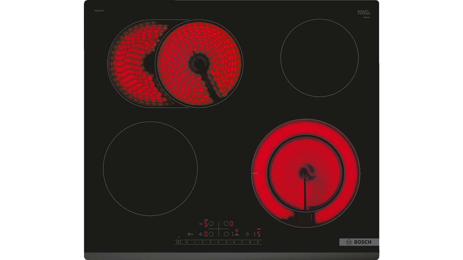 T-2 klub - Kuhalna plošča Bosch PKN631FP2E